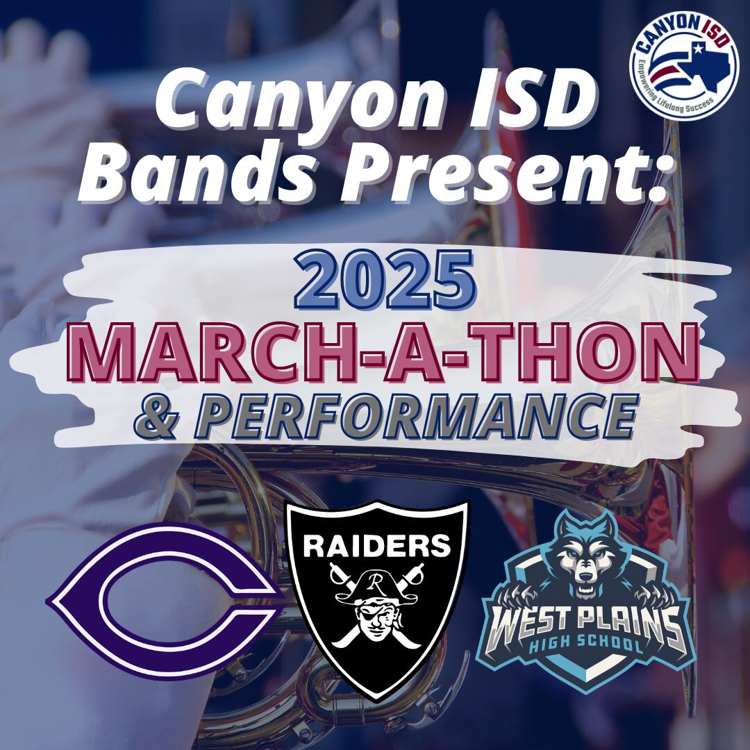 Canyon ISD bands kicks off 2025 Marchathon and Performance Saturday