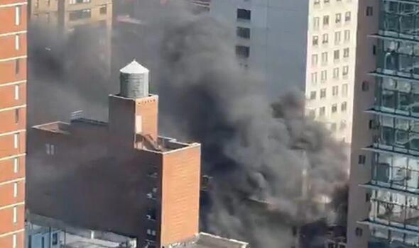 New York City explosion: Black smoke over Manhattan after 'blast' in NYC
