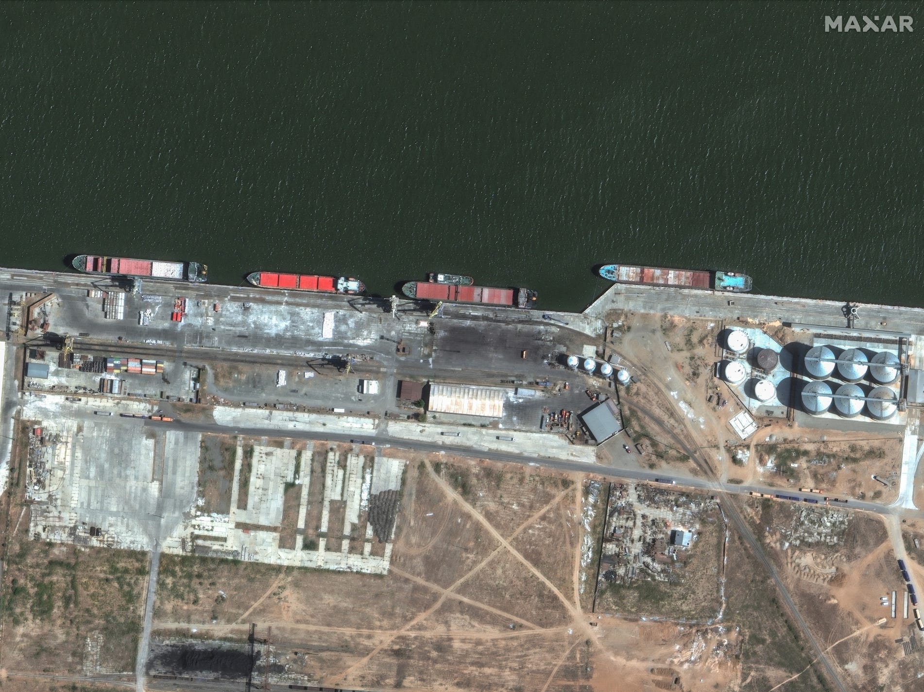 Ukraine says its forces bombed a Russian ship carrying Iranian ammo as ...