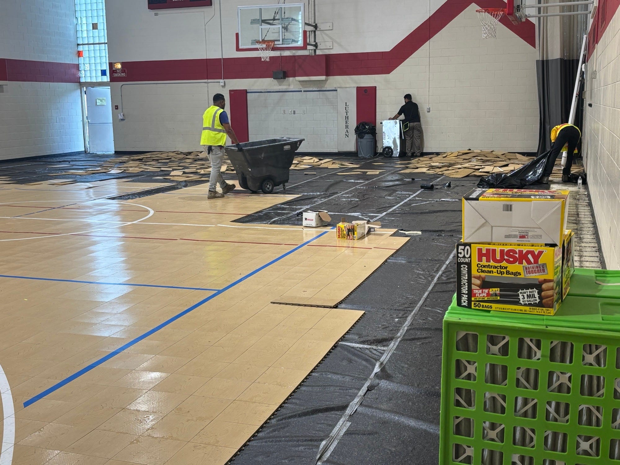Flooding damages classrooms at Riverside High School, causes ...