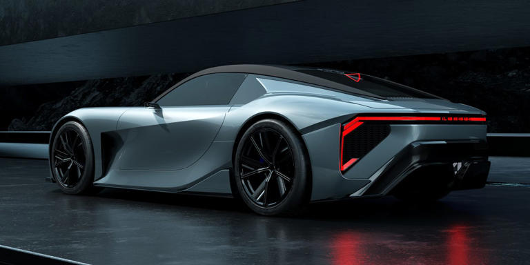 Lexus Finally Unveils Its Spectacular New Sports Car Concept