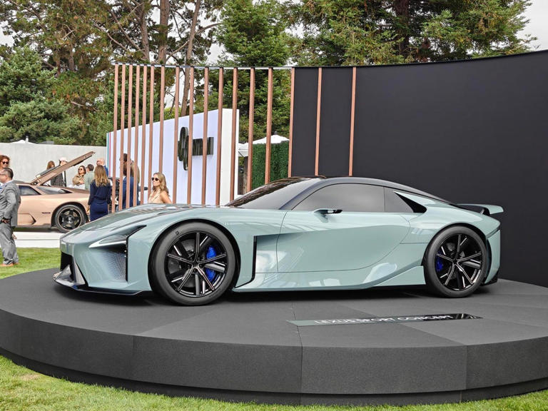 Lexus Finally Unveils Its Spectacular New Sports Car Concept
