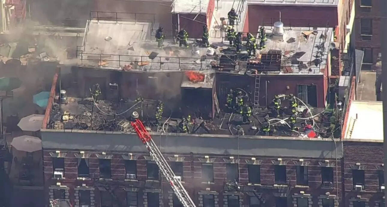 NYC explosion: 3 firefighters and superintendent suffer minor injuries ...