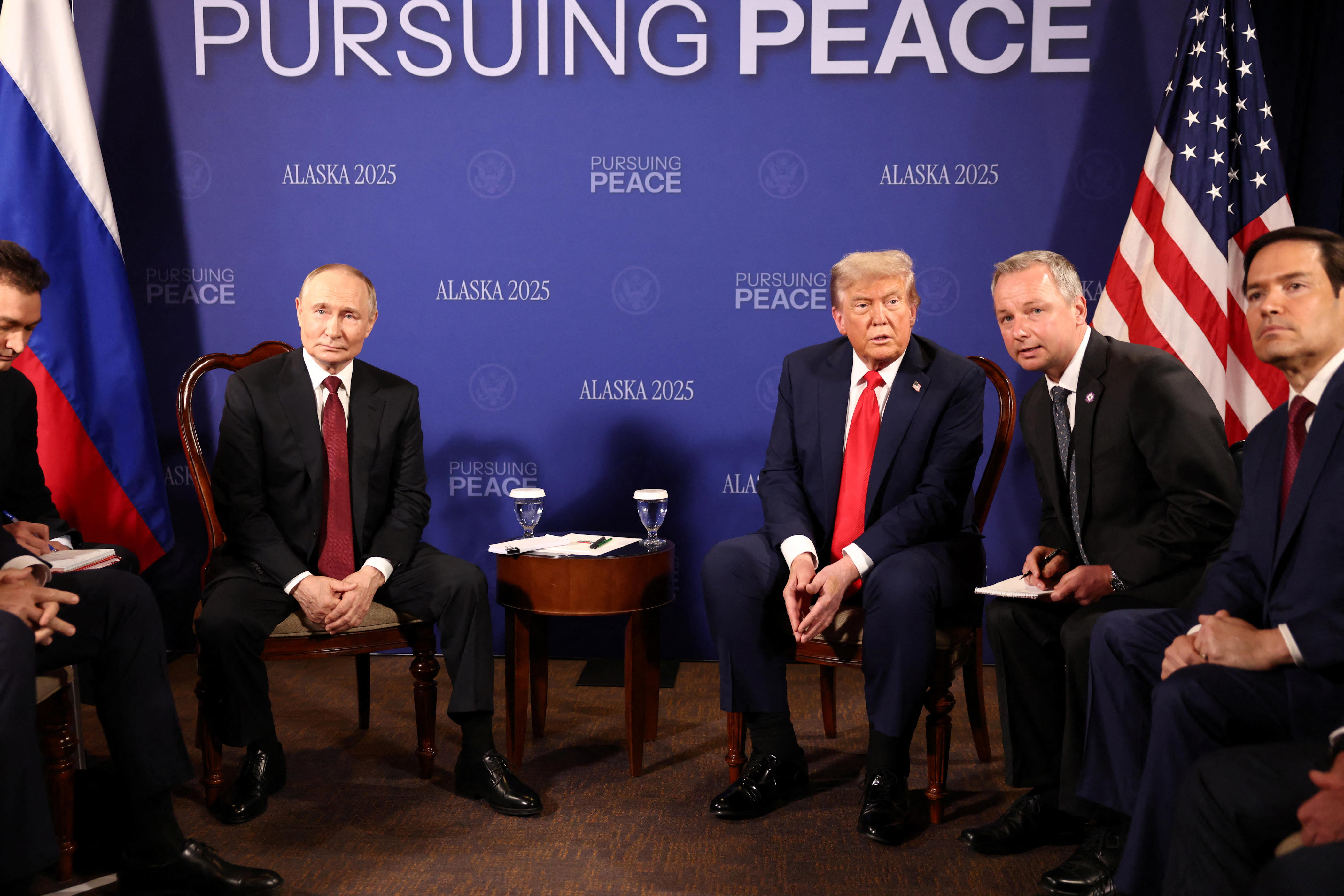 Russia's Putin meets Trump in Alaska for high stakes summit on Ukraine war