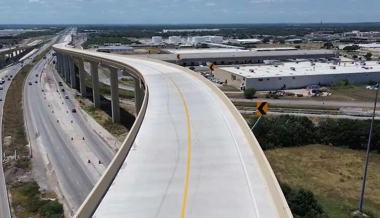 Before TxDOT opens super-tall ramp, it'll close some lanes this weekend