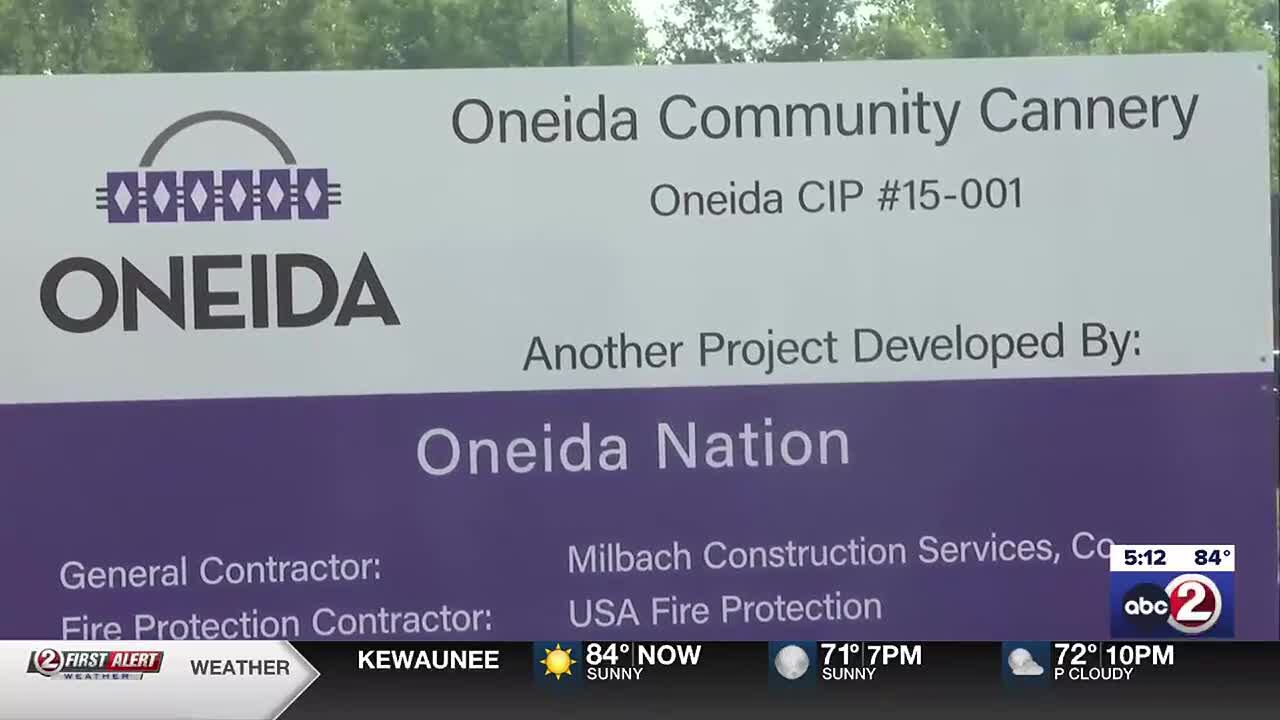 Oneida Nation breaks ground on new cannery for the Oneida community