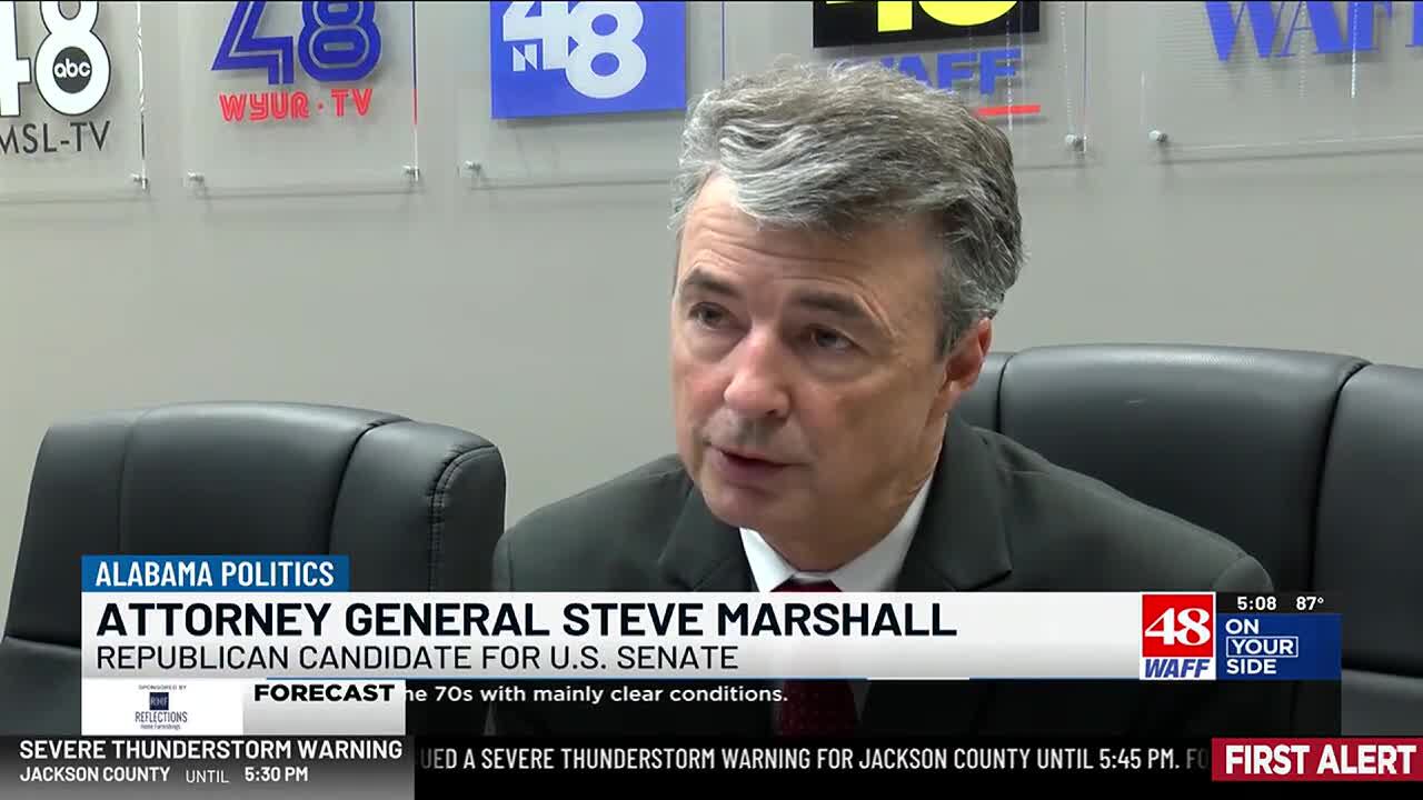 Alabama Attorney General Steve Marshall aiming to bring skills to U.S ...