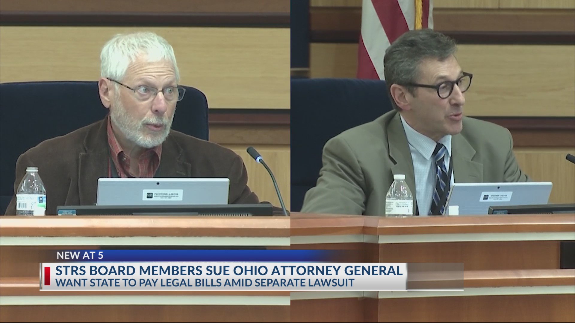 Teachers retirement board members sue Ohio attorney general