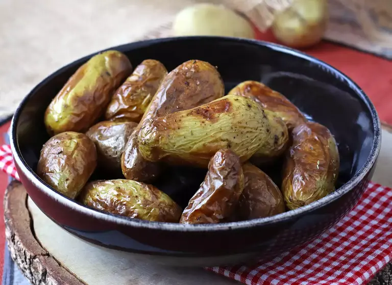 Pommes de terre grenaille au air fryer