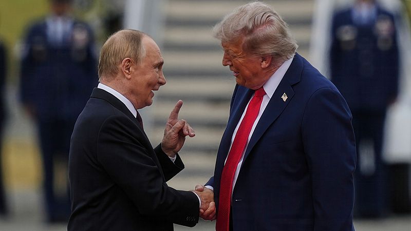 Trump and Putin wrap up press conference in Alaska with no mention of ...