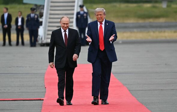 Donald Trump 'struggles to walk straight' before meeting Vladimir Putin