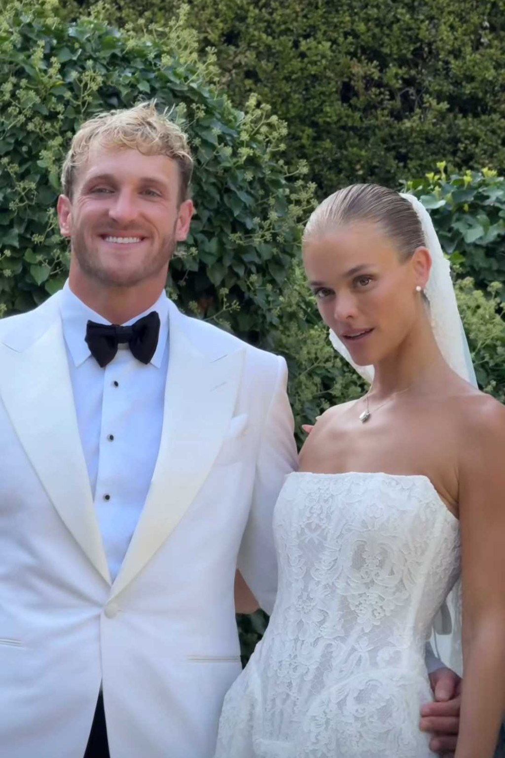 WWE star Logan Paul, model Nina Agdal married in extravagant Italy wedding