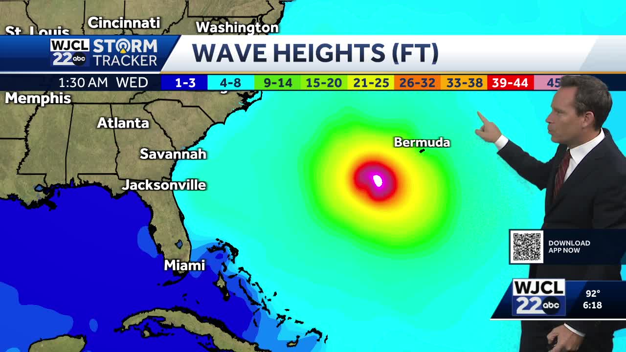 Tracking Hurricane Erin plus weekend rain chances for the Savannah area