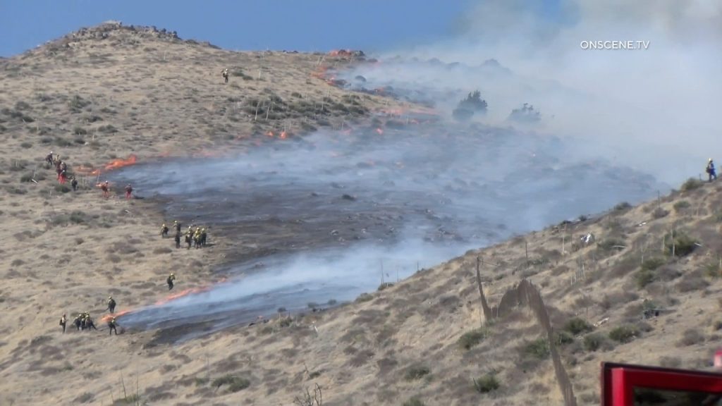 Firefighters Contain 67% of Hawk Fire
