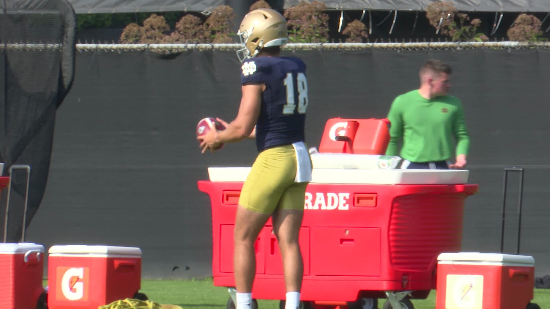 Notre Dame special teams heading in the right direction
