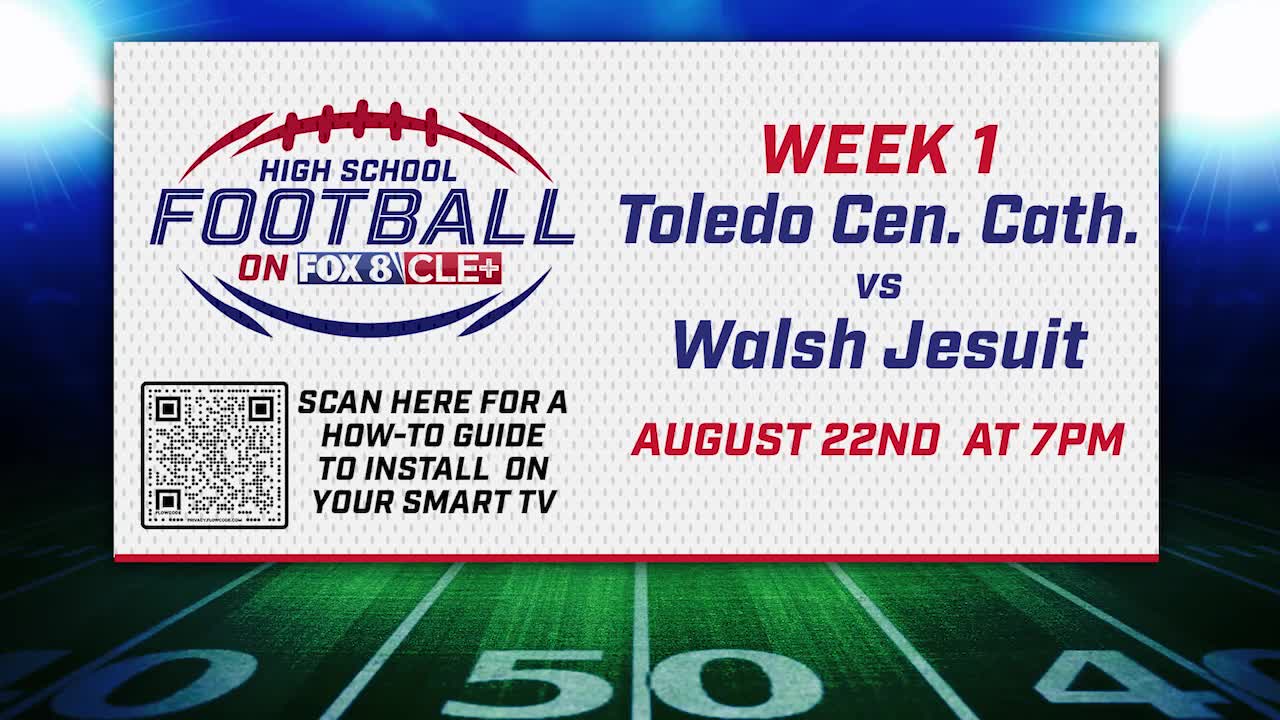 Select FNTD football games streaming this year on FOX8 CLE+ smart TV ...