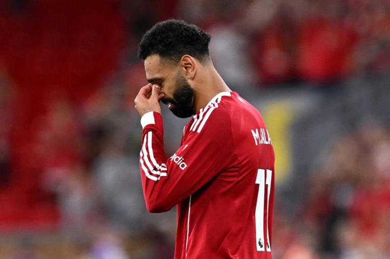 Mohamed Salah breaks down in tears after Liverpool's first Premier ...