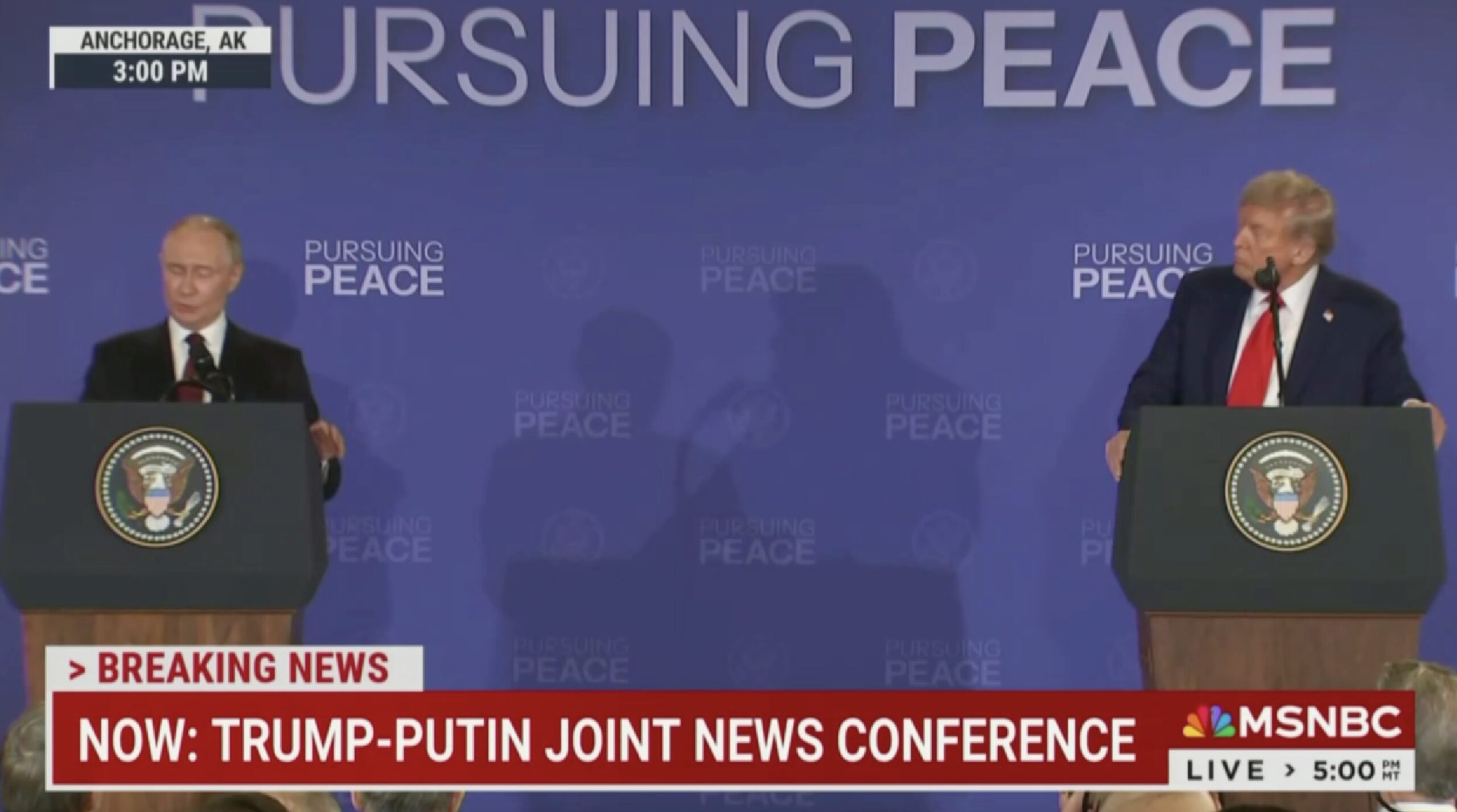 Putin Flatters Trump at Press Conference, Says He Wouldn’t Have Invaded ...