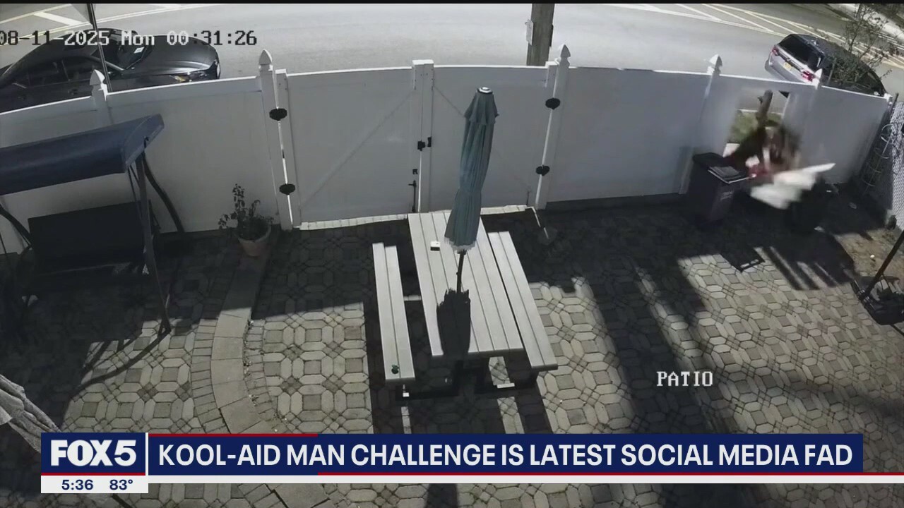 Kool-Aid man challenge is latest social media fad
