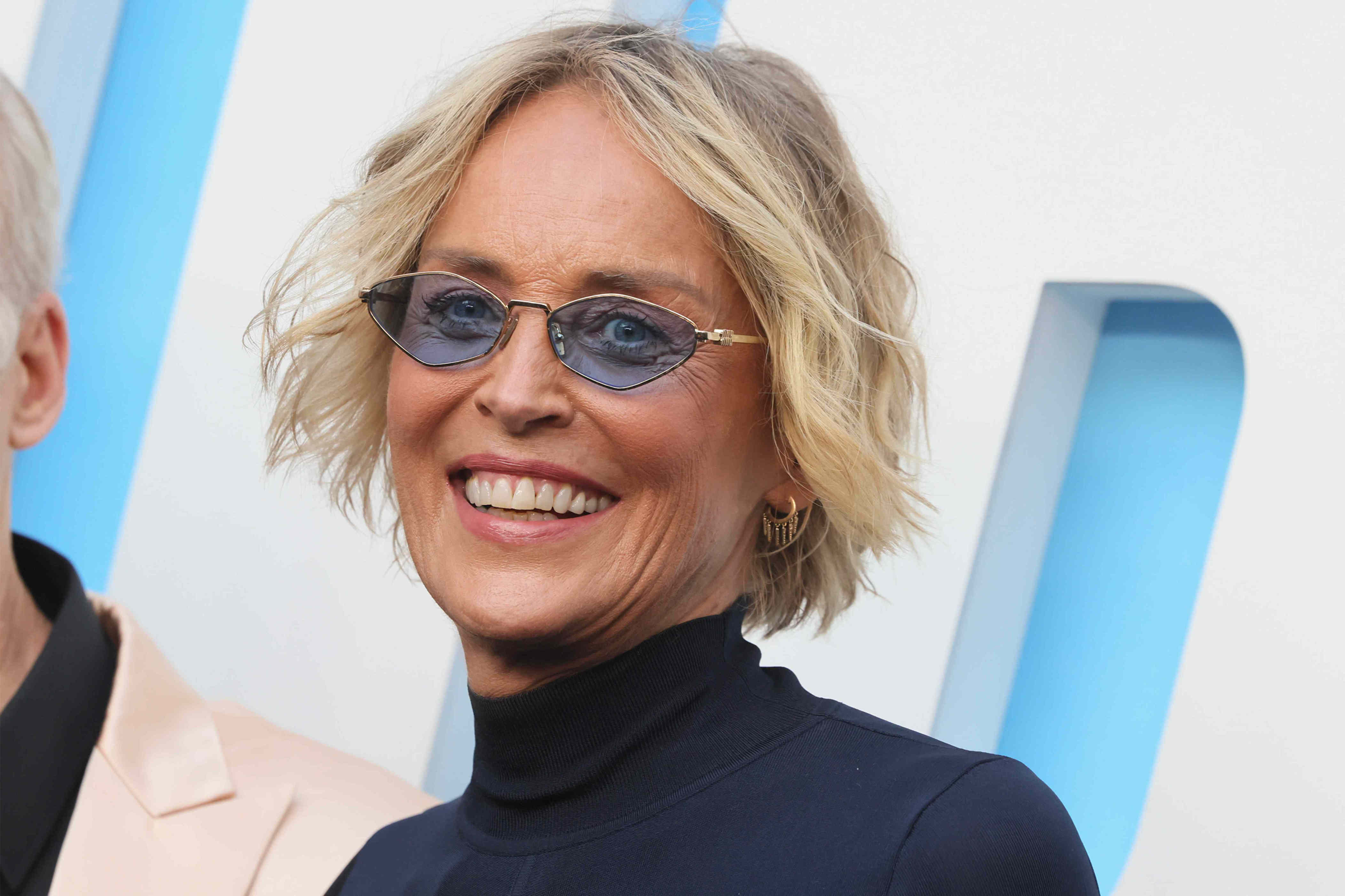 Sharon Stone Just Wore the Comfy Jeans Trend That’s Replacing Wide-Leg ...