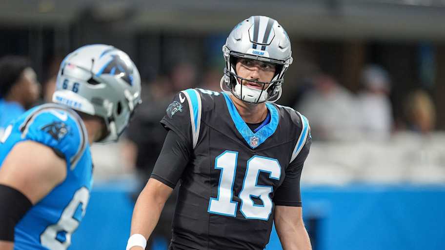 How Carolina Panthers quarterbacks were graded by PFF during 2025 preseason