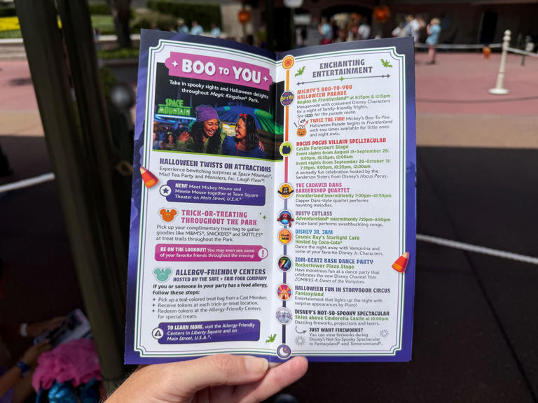FIRST LOOK at 2025 Mickey's Not So Scary Halloween Party Map