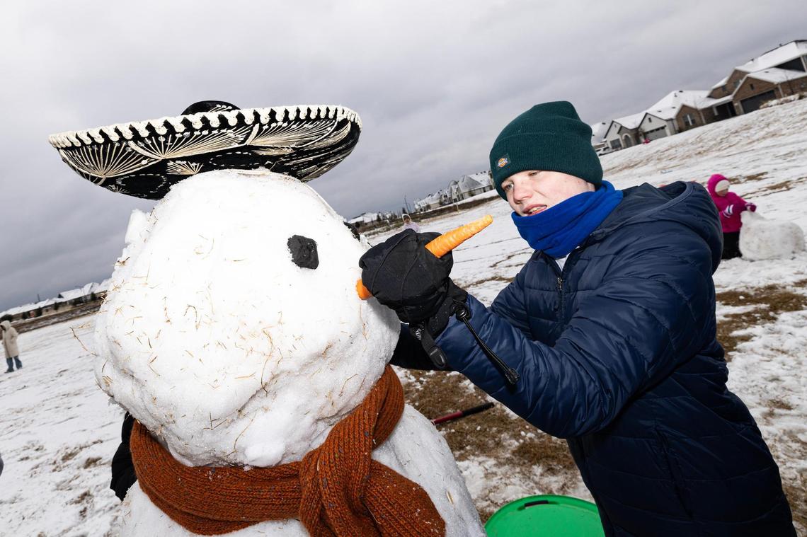 Here's how much snow Texas will see this winter, according to Farmers ...