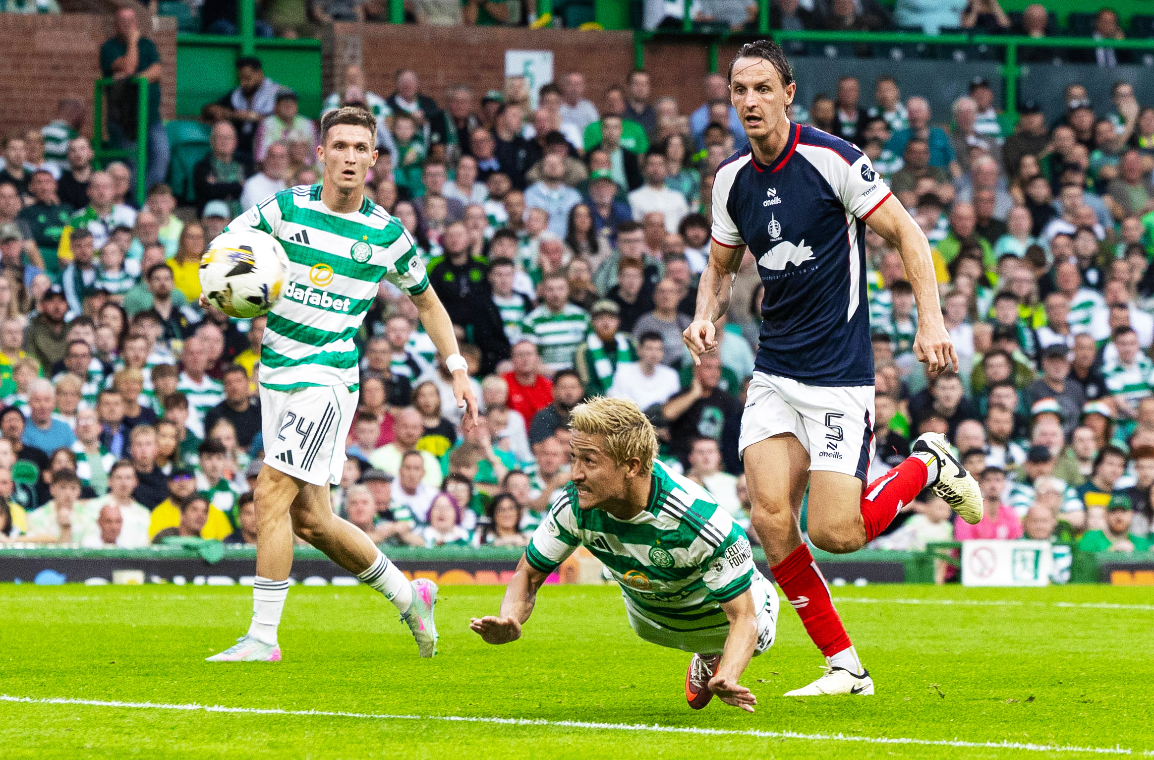 Celtic 4-1 Falkirk: Bairns exit Premier Sports Cup as holders cruise to ...