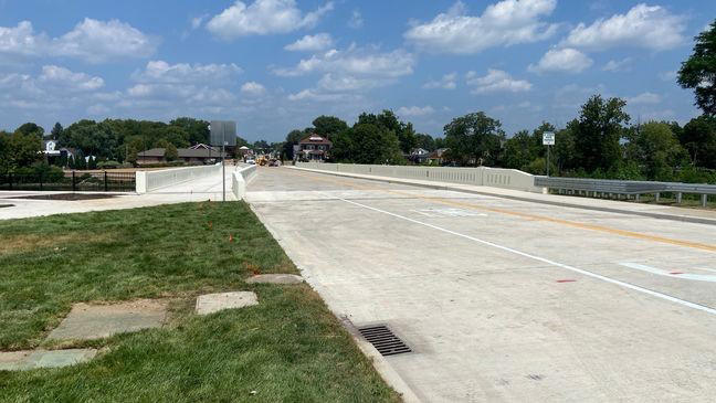 Cedar Street Bridge in Mishawaka reopens