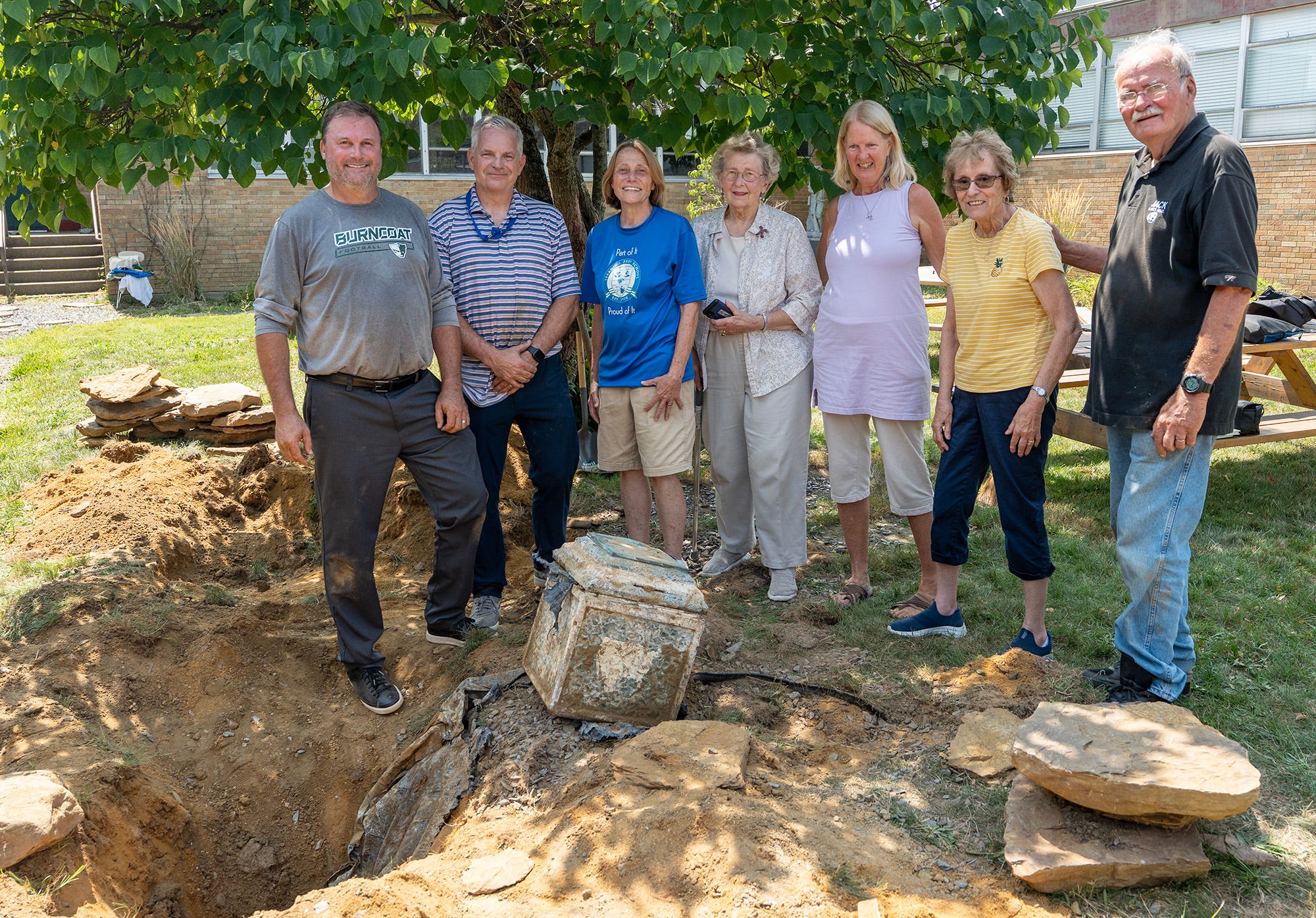 Burncoat High time capsule brought to surface; to be opened soon