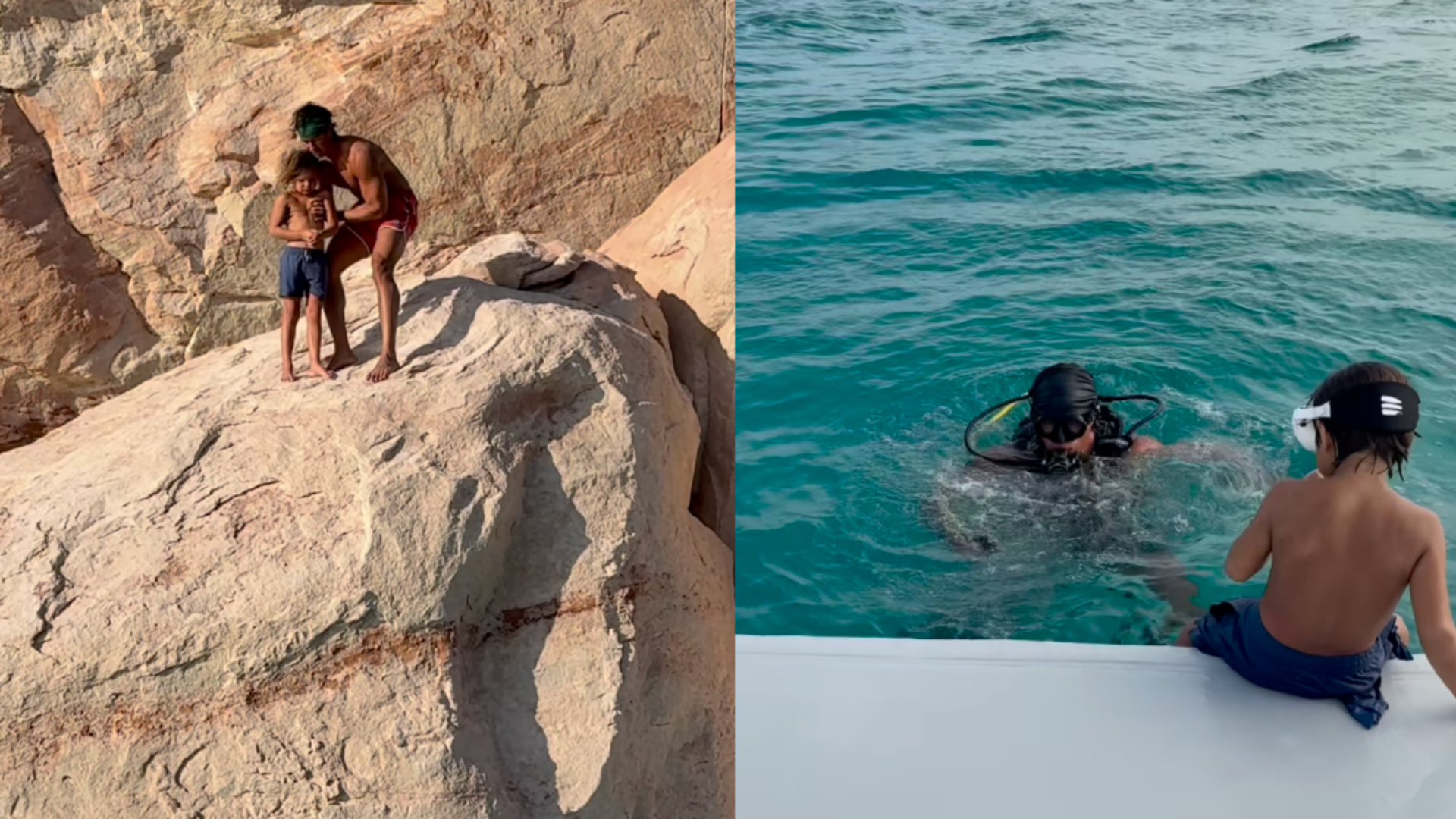 Dad Criticized Again After Throwing Terrified 7-Year-Old Off a Cliff ...