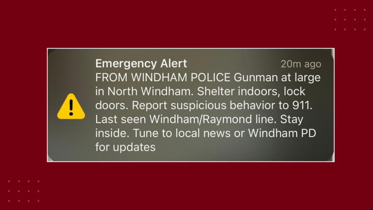 Man dead in Windham shooting, police say suspect ‘located’