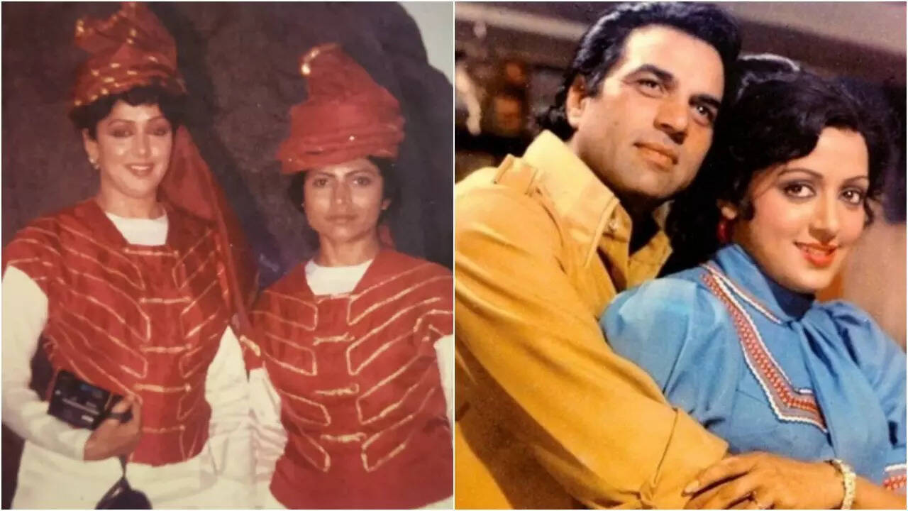 Hema Malini and Dharmendra were dating during Sholay shoot, reveals her ...