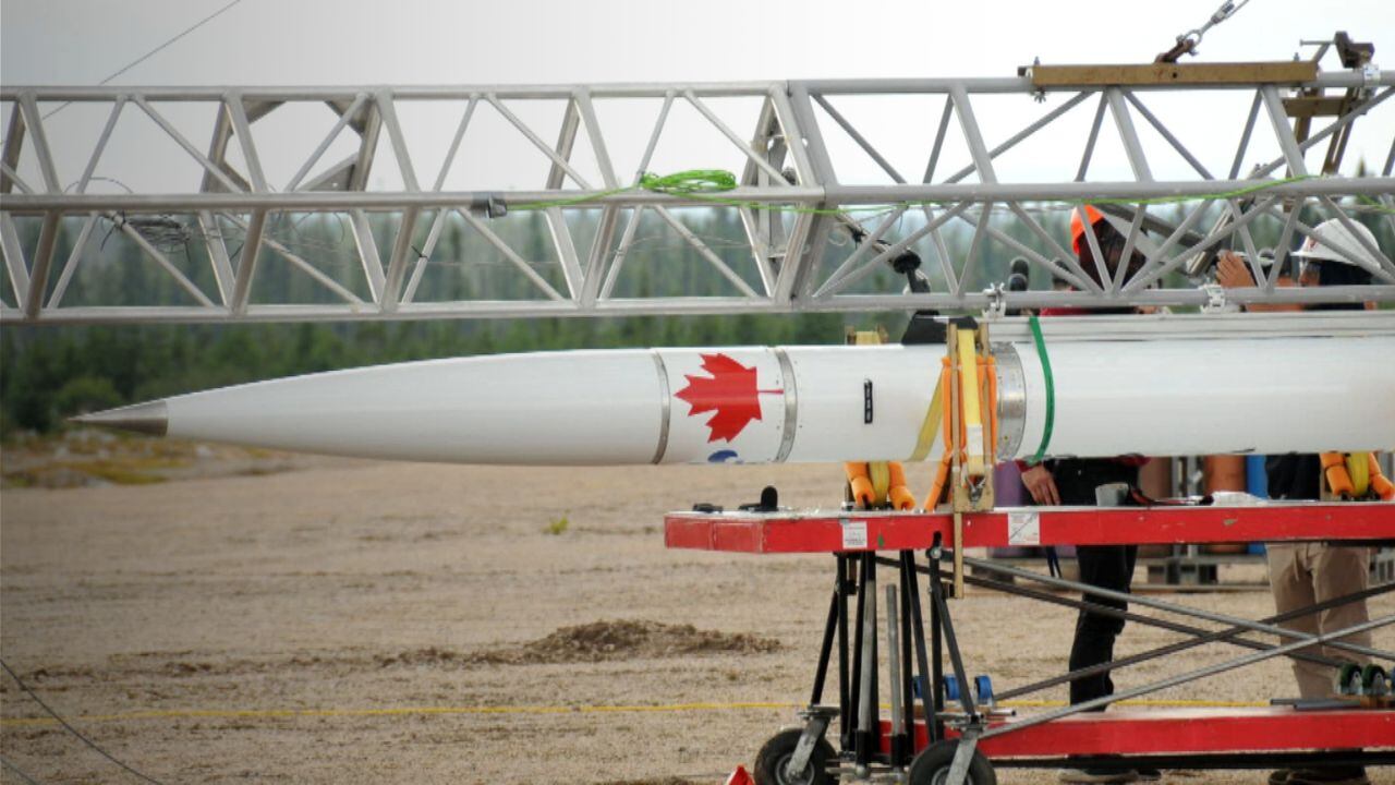 See the historic moment this student-built rocket launched from ...