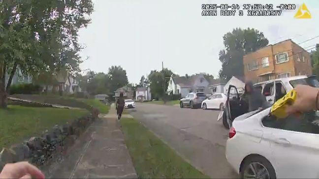 Video: Tri-State police cruiser cam shows end of police chase, car ...