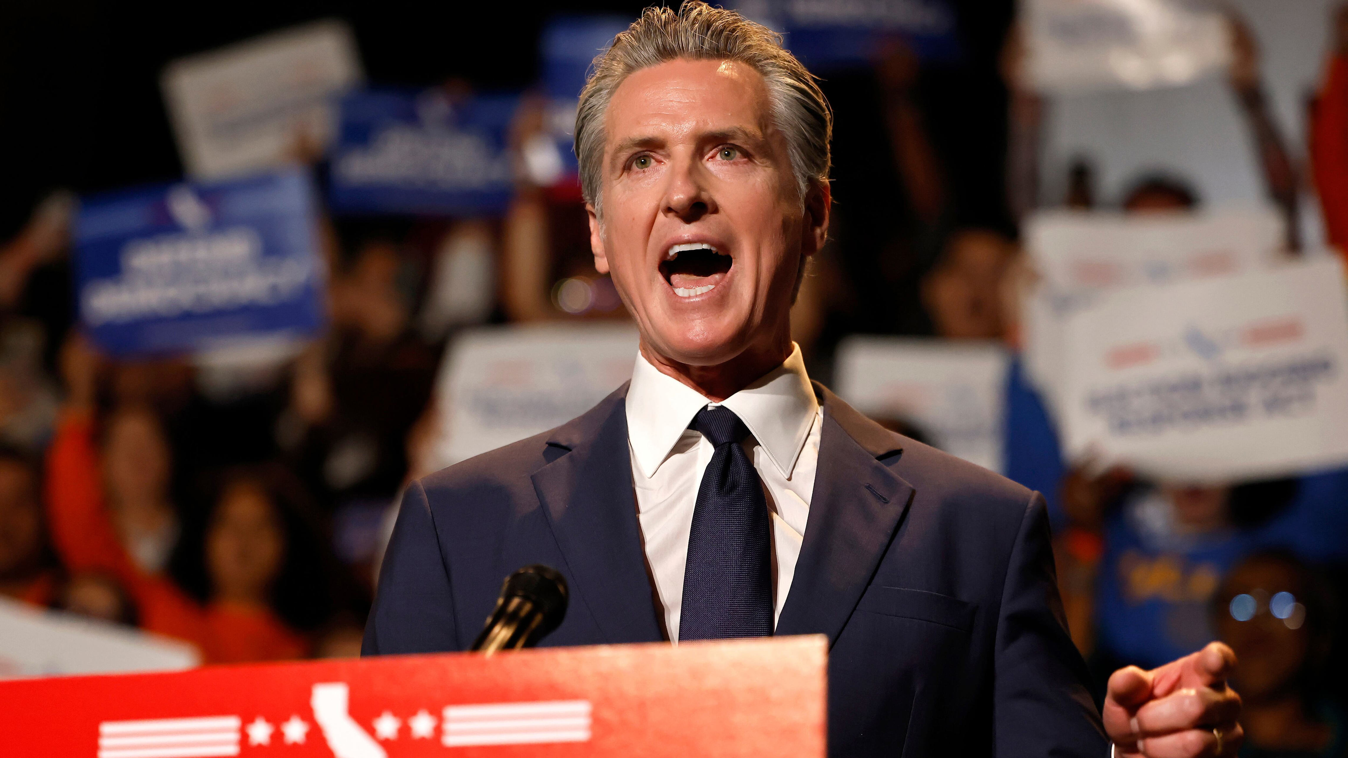 Newsom Threatens to ‘Punch’ Trump in the Face and Defends MAGA Trolling