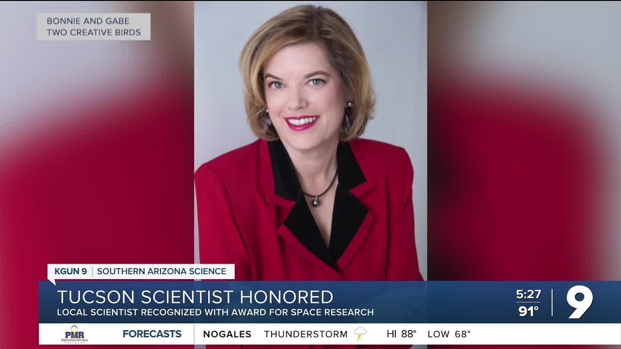 Tucson space scientist wins international honor