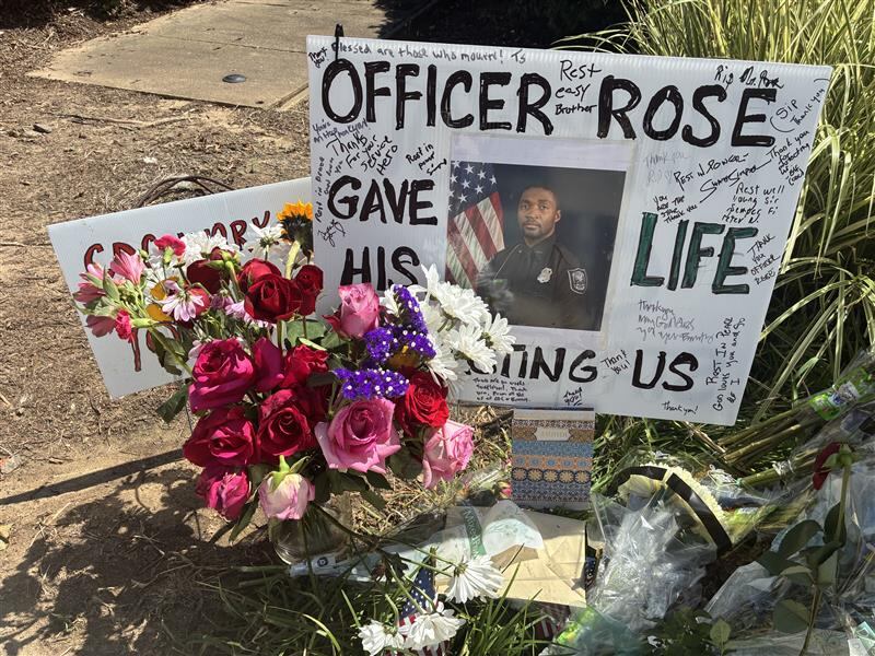 Memorial service held for DeKalb County police officer killed in CDC ...