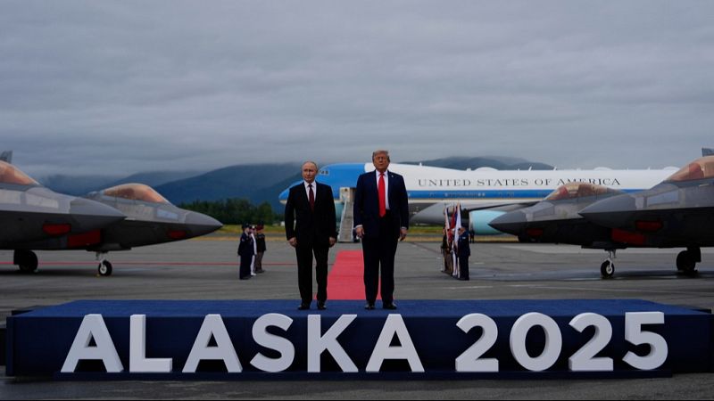 Trump and Putin's Alaska Summit in photos