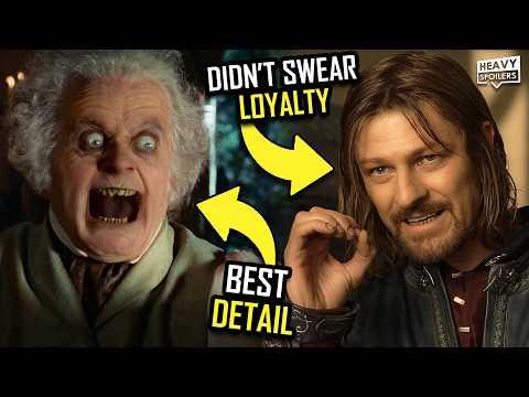 Lord Of The Rings Fellowship Of The Ring (2001) Breakdown | Easter Eggs ...