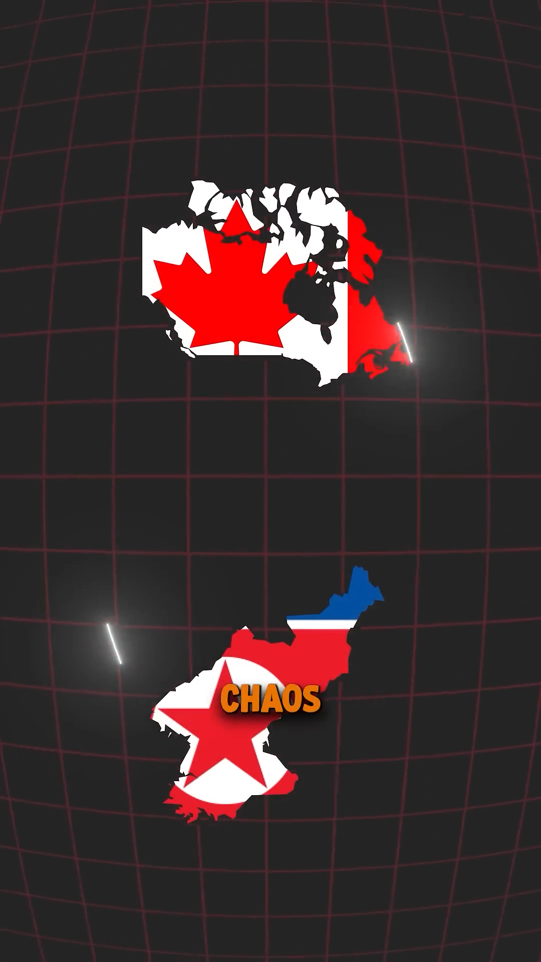 Geopolitical Scenario of North Korea and Canada Swapping Places
