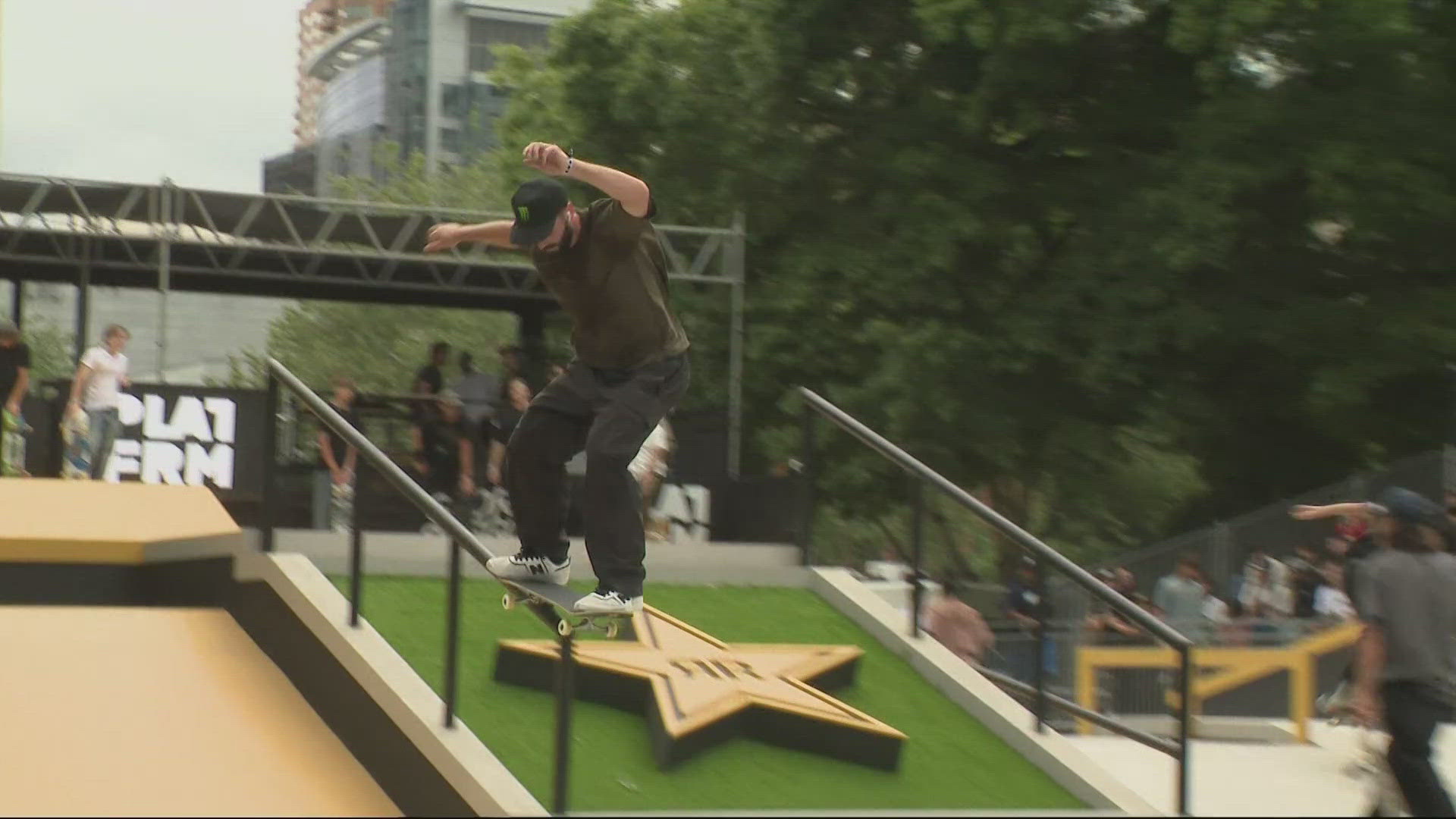 Rockstar Energy Open kicks off at Portland waterfront, drawing ...