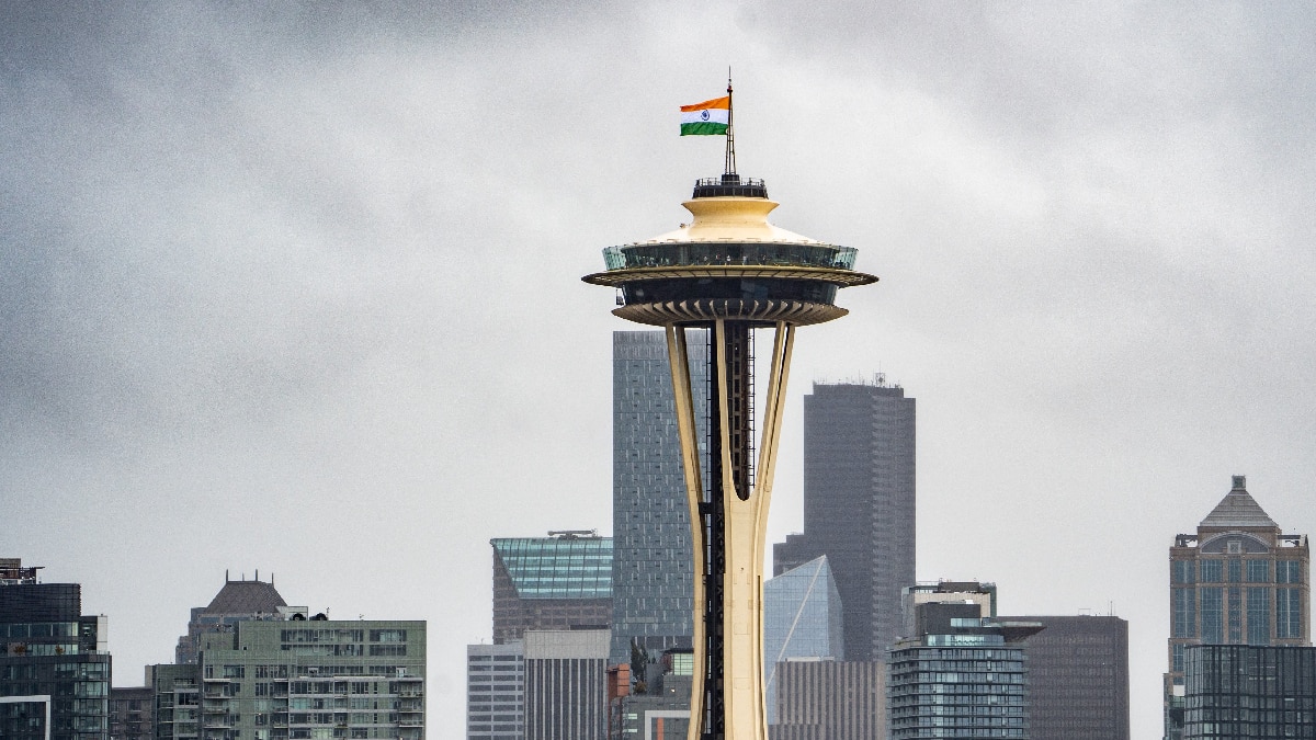 Tricolour Hoisted Atop Seattle's Iconic 605-Feet-Tall Space Needle In ...