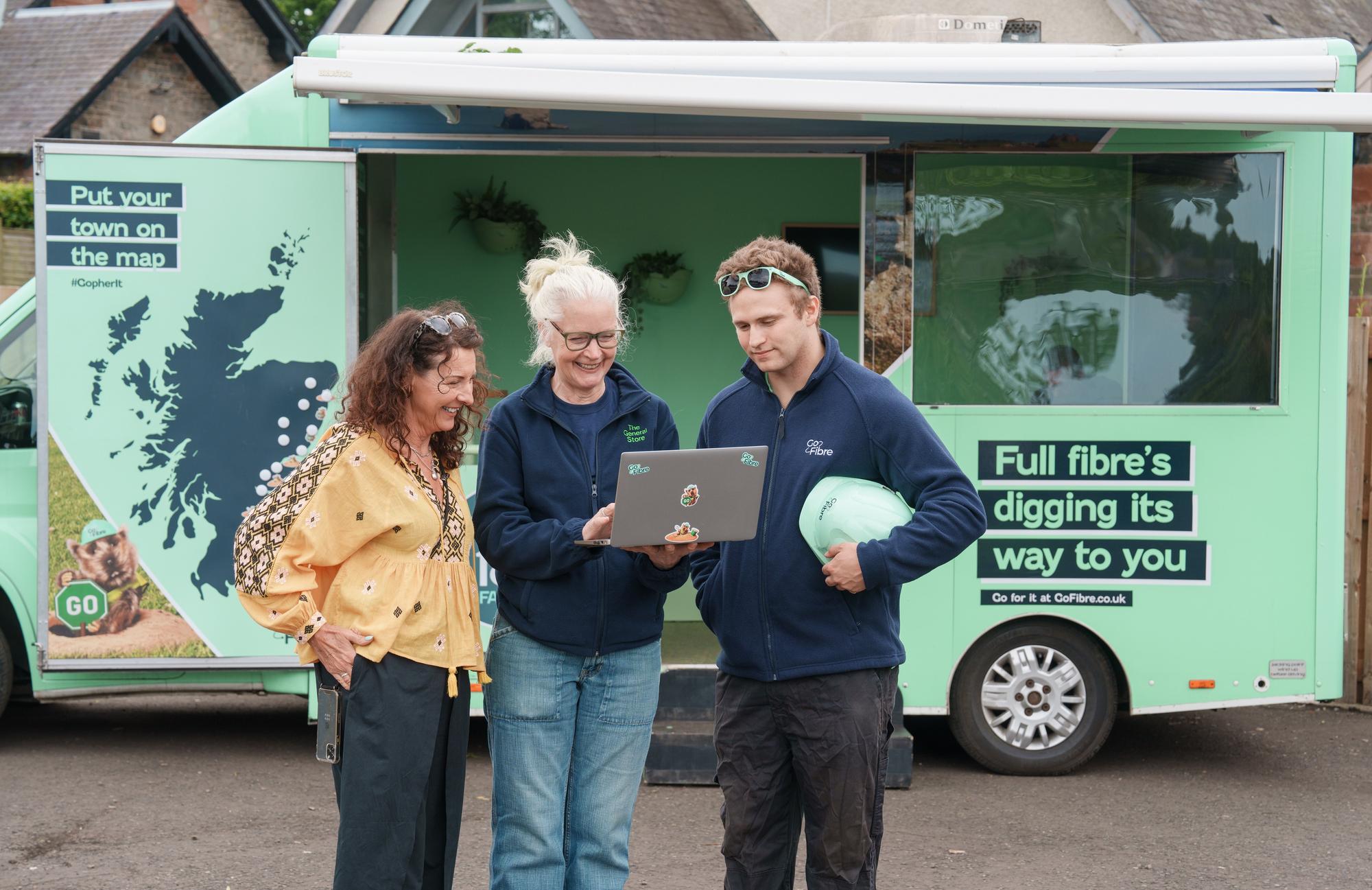 GoFibre rolls out super-fast connections to rural areas of Scottish Borders