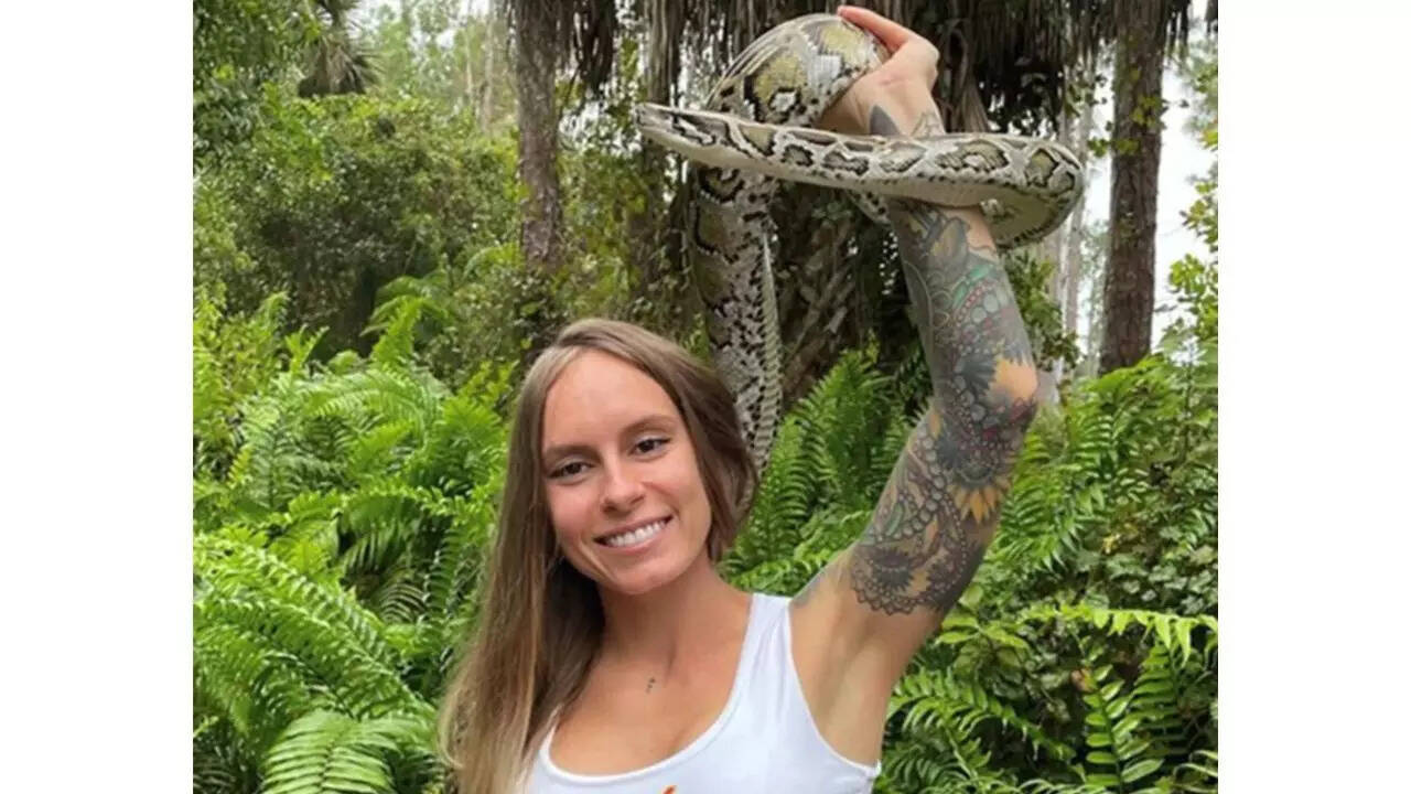 Record-breaking python hunt: Florida woman wins grand prize for ...