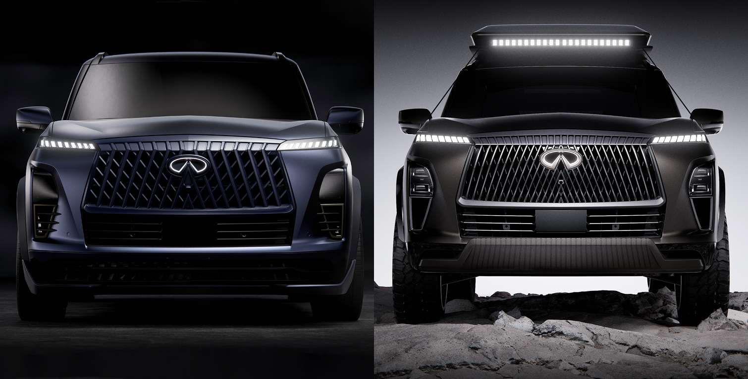 INFINITI QX80 Reimagined: QX80 Track Spec and QX80 Terrain Spec ...