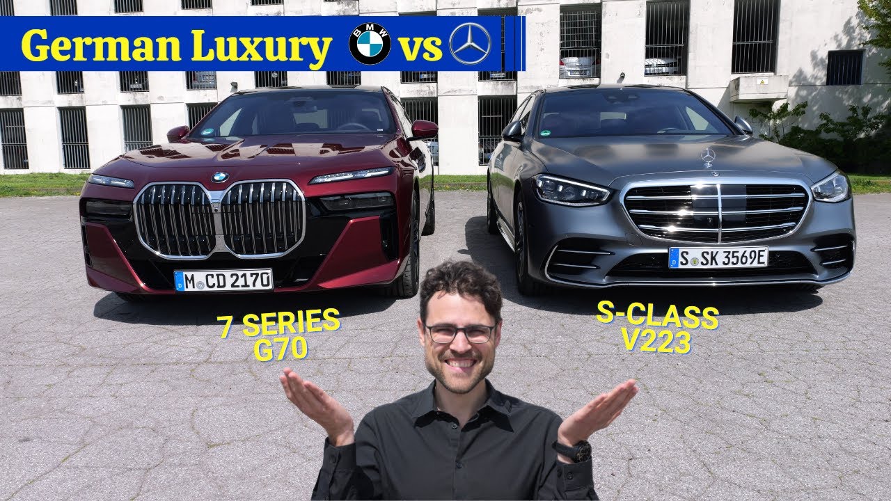 BMW 7 Series vs Mercedes S-Class 2024