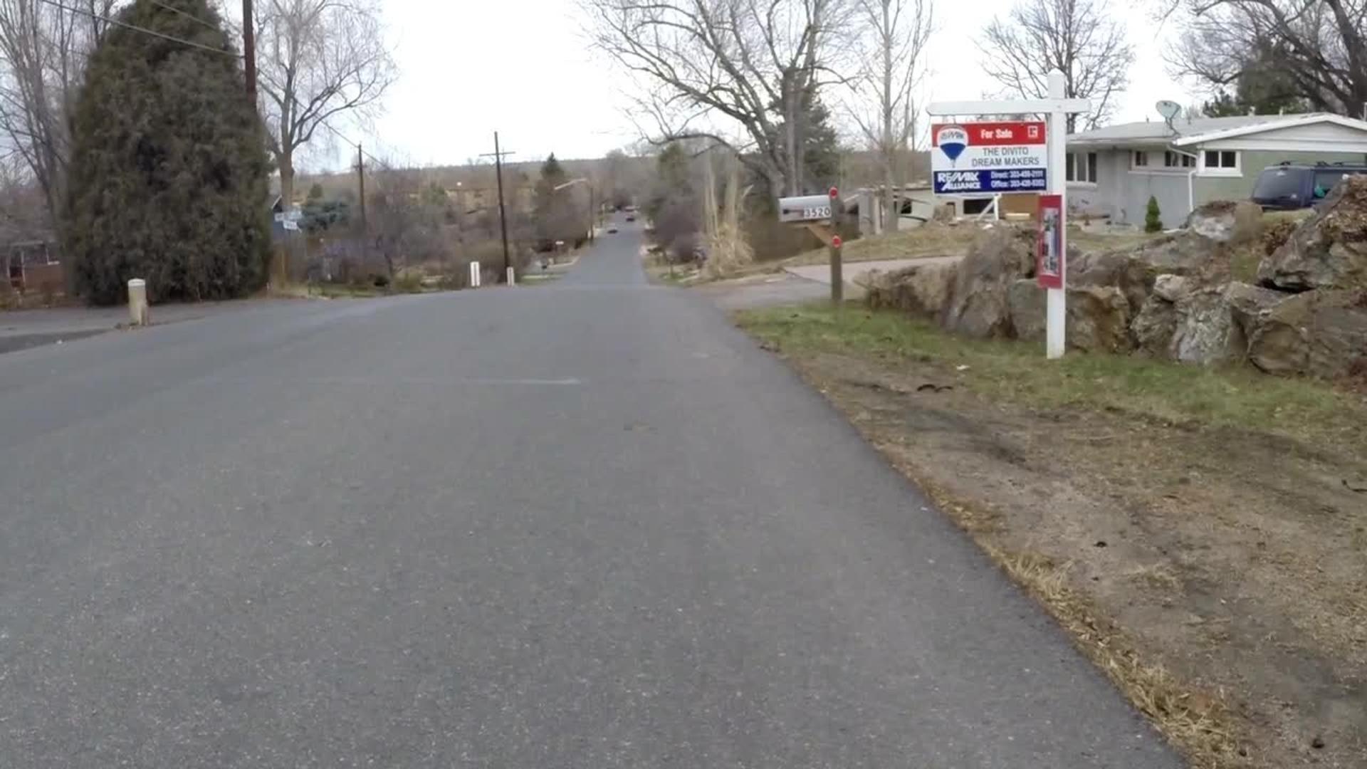 Longboarder Falls while Weaving In and Out