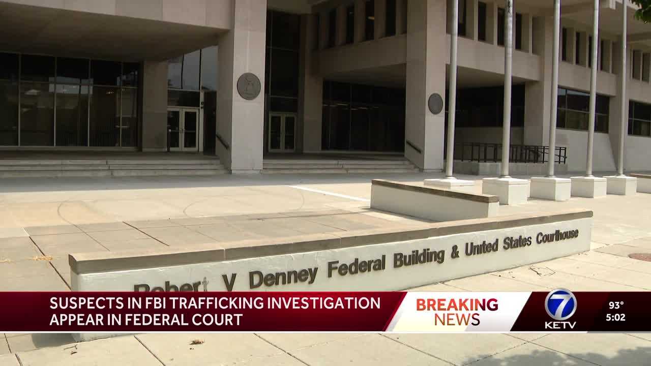 Three arrested people appear in federal court after FBI trafficking ...