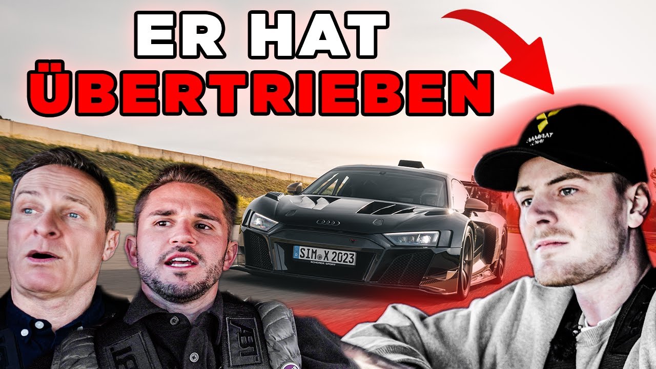 Beinahe Unfall im ABT XGT Mit Matthias Malmedie, Dave und GERCollector